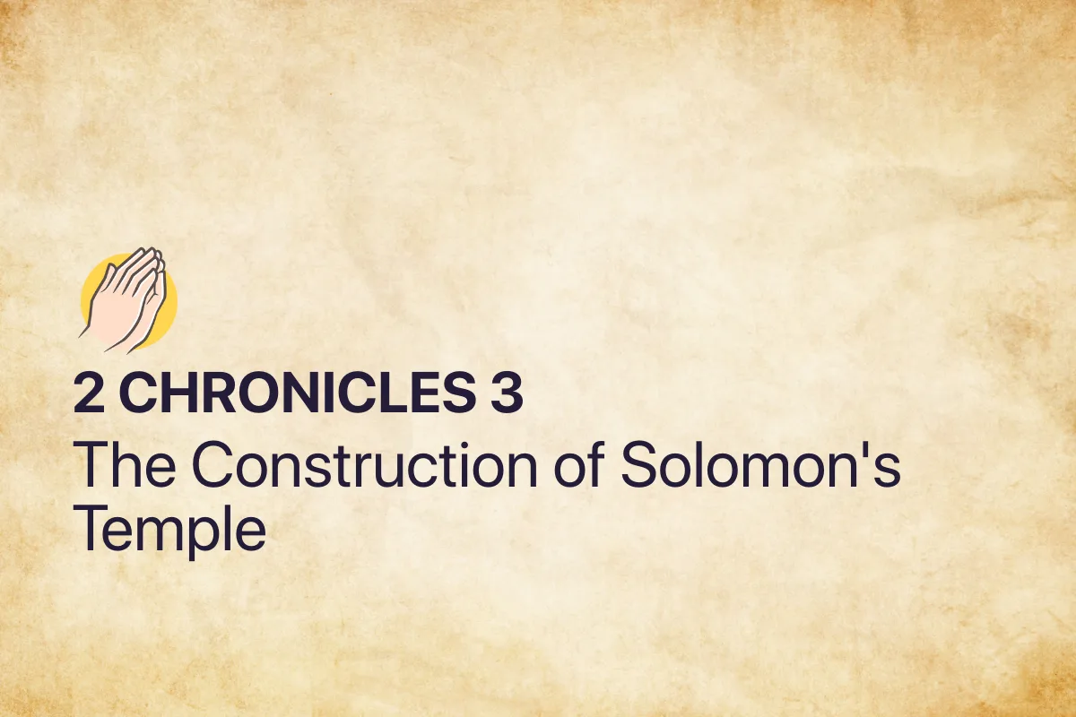 Explore 2 Chronicles: A Journey Through Israel's History and Kings