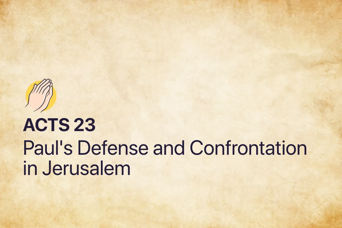 Acts of the Apostles: The Birth of the Early Church