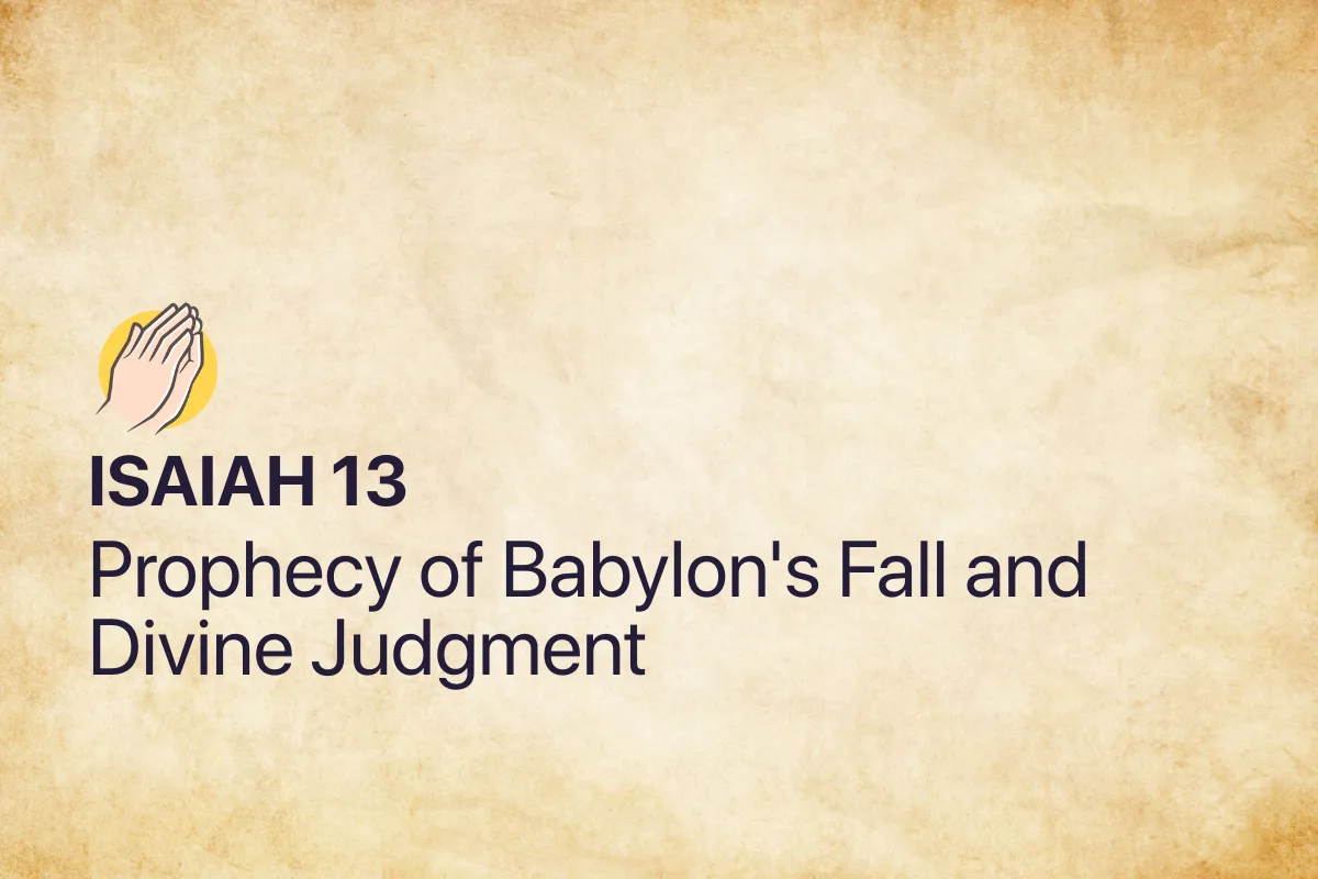 Isaiah: Prophecies of Hope, Judgment, and Redemption in the Bible