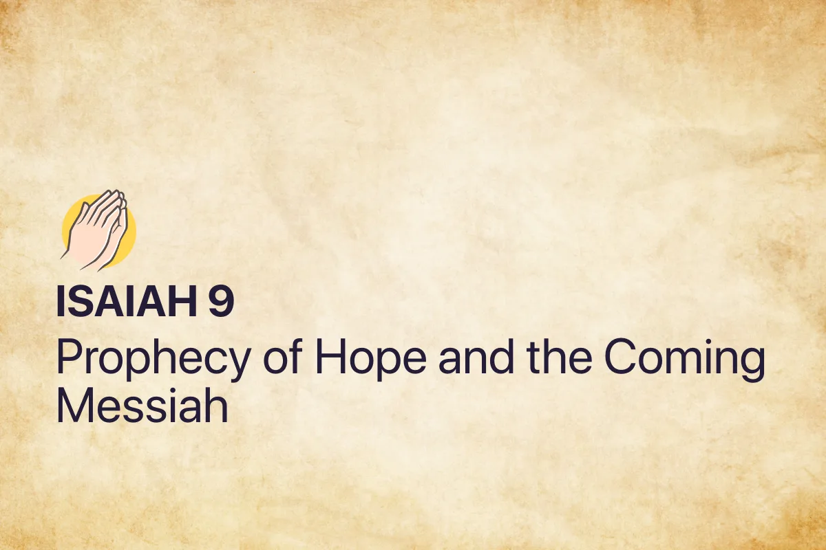 Isaiah: Prophecies of Hope, Judgment, and Redemption in the Bible