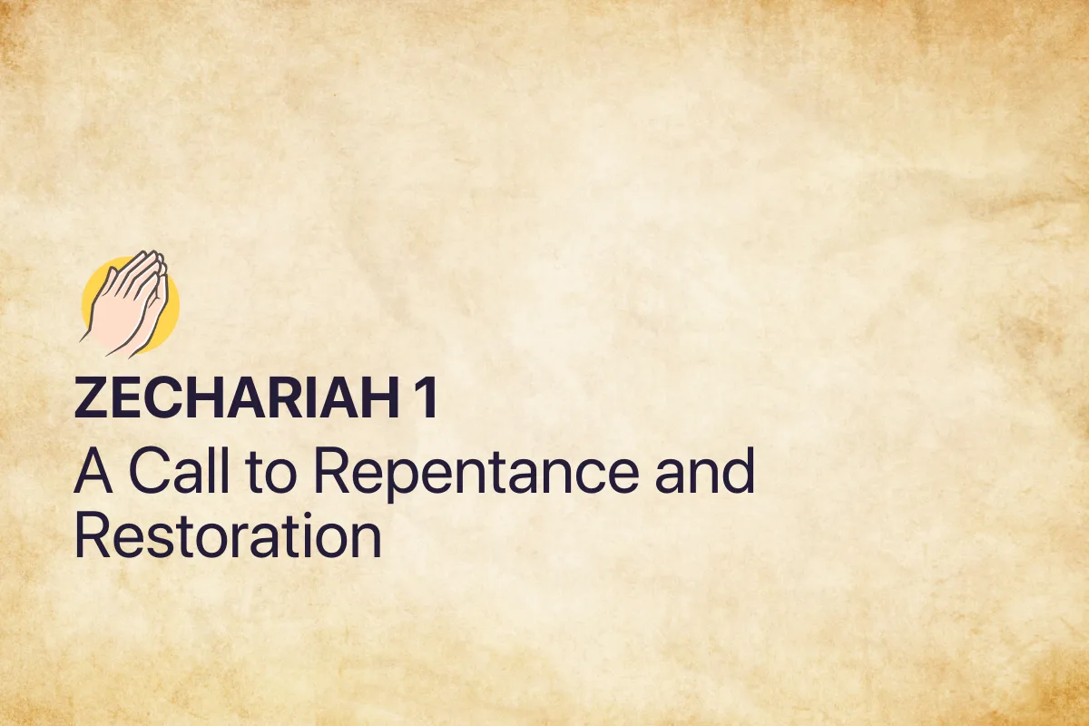 Zechariah: Prophecies of Hope and Restoration in the Bible